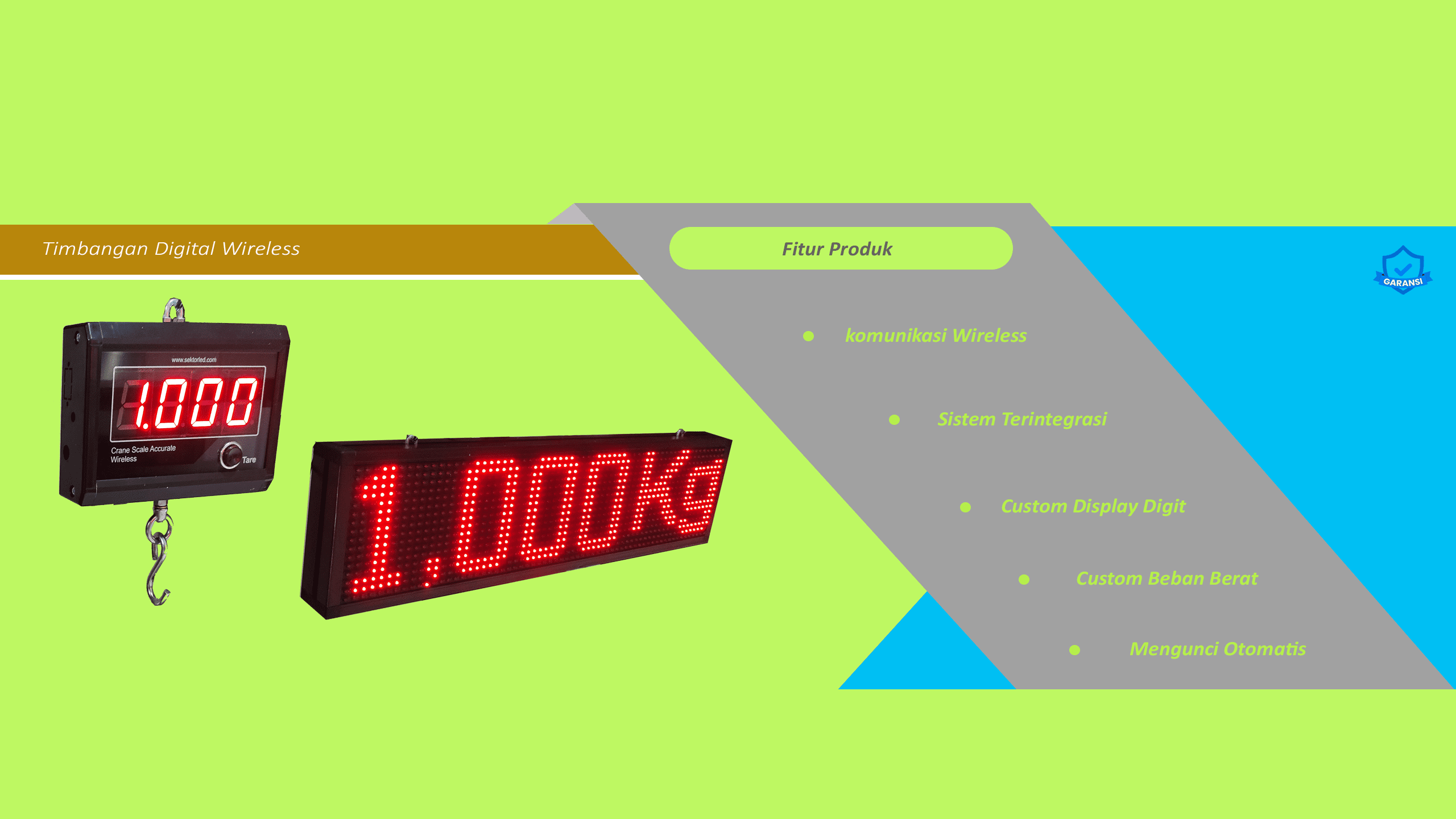 Sektorled Technology Running Text Display | Produsen dan Penjual ...